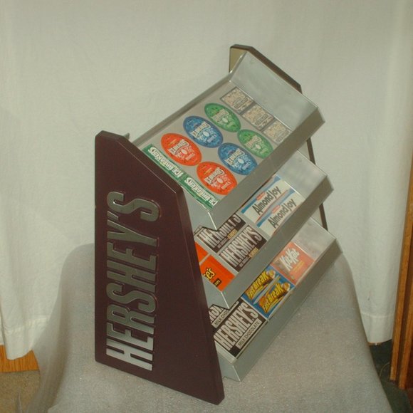 Hershey's | Accents | Hersheys Candies Plastic Advertising Display ...